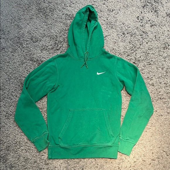 Nike | Shirts | Green Nike Hoodie | Poshmark